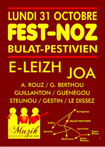 Fest Noz à Bulat-Pestivien le 31 octobre 2011 - Tamm-Kreiz